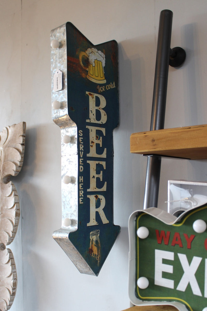 Beer Light Up Sign – Malt House Emporium Ltd
